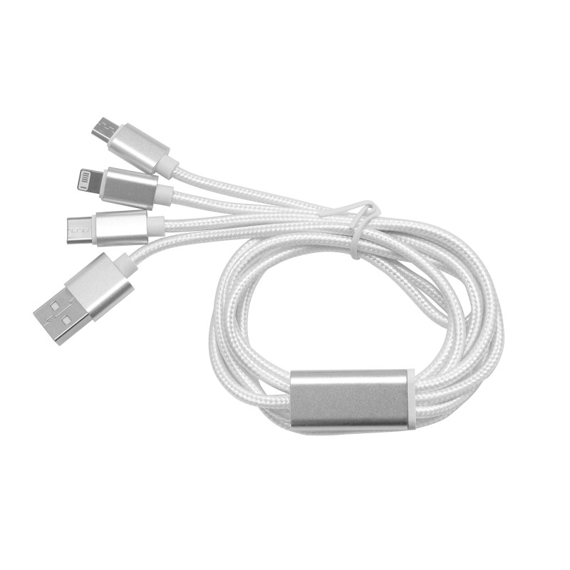 Cable Con Adaptador Madison Color Gray